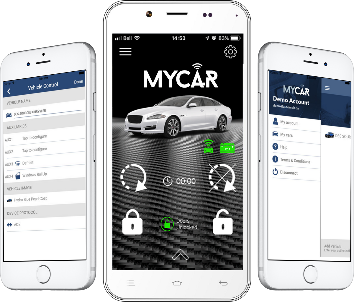 MyCar Smartphone Control Interface – DIY Remote Start Solutions